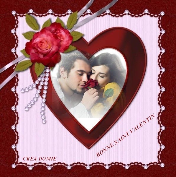 CARTE POUR LA SAINT VALENTIN