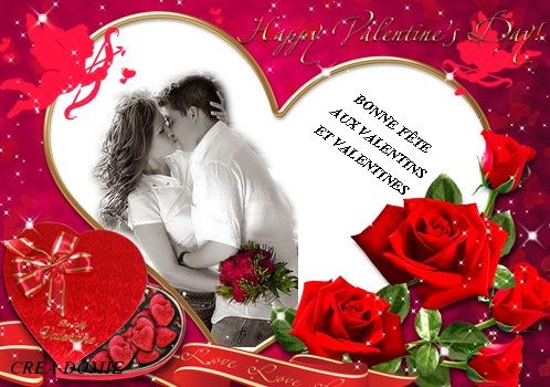 CARTE POUR LA SAINT VALENTIN